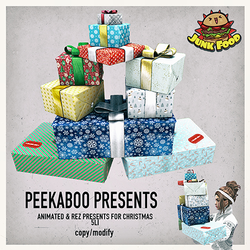 Second Life Marketplace - Junk Food - Peekaboo Presents