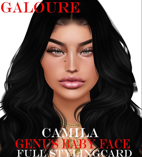 Second Life Marketplace - G // Camila Shape - Genus Baby Face
