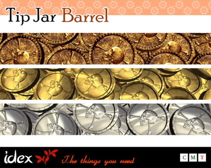 Second Life Marketplace - idex - Tip Jar Barrel