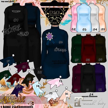 Second Life Marketplace - 18. ERSCH - Abigail Gacha MAITREYA Earrings
