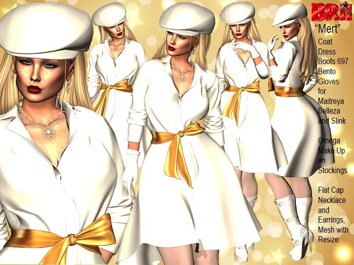 Second Life Marketplace - **MERT WHITE VERSION WINTER STYLE COMPLET ...