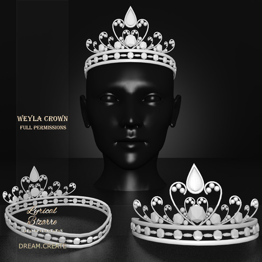 Second Life Marketplace - !Lyrical B!zarre Templates! - Weyla Crown ...