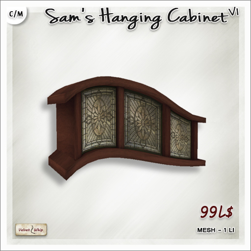 Second Life Marketplace - [V/W] Sam Hanging Cabinet V1 - Kitchen mesh ...