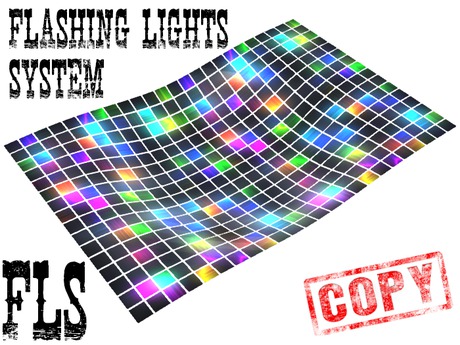Second Life Marketplace - [FLS] DJ Display (rhythmically shining wall)