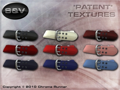 Second Life Marketplace - [:S&V:] Hip & Waist Belts (2 sculpted belts ...