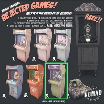 Second Life Marketplace - NOMAD // REJECTED GAMES // 06 Chill out with ...