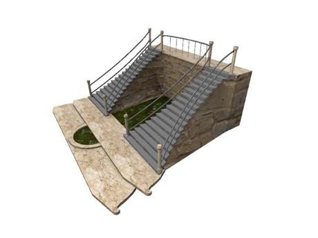 Second Life Marketplace - Stairs 39 Impact Full Perm