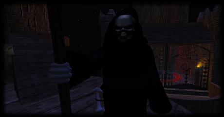 Second Life Marketplace - Mr. Death sculpture scary decoration with ...