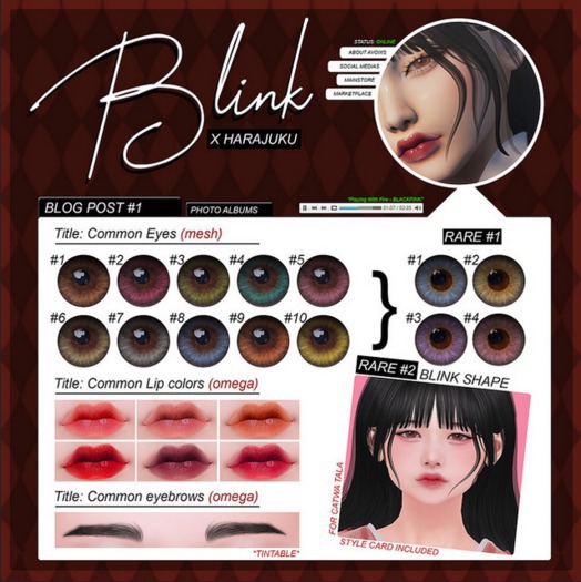 Second Life Marketplace - Avoixs // #BLINK E03 (rezz)