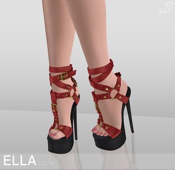 Second Life Marketplace - ★ ELLA Leather Sandals HUD Controlled★