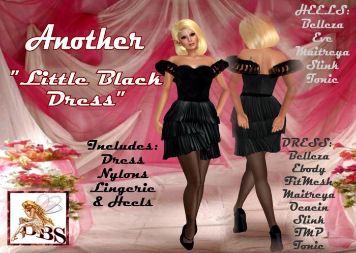 Second Life Marketplace - *DBS* Ladies Dress -MAITREYA Another "Little ...