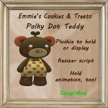 Second Life Marketplace - Polky Dot Teddy