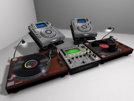 Second Life Marketplace - DJ SET 3 (DJ Booth)