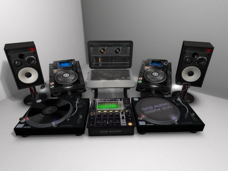 Second Life Marketplace - DJ SET 4 (DJ Booth)