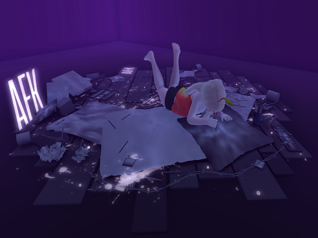 Second Life Marketplace - Afk Scene Art - Strange Merchant