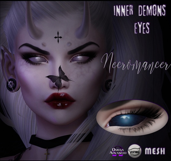 Second Life Marketplace - -bus- Inner Demons Eyes *Necromancer* {Catwa ...