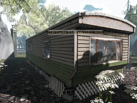 Second Life Marketplace - 1 -DRD- Trailer Park - Large Trailer - RARE