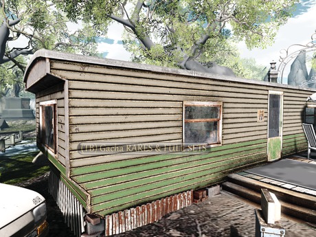 Second Life Marketplace - 1 -DRD- Trailer Park - Large Trailer - RARE