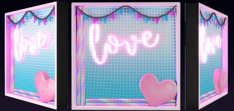 Second Life Marketplace - Cheonsa [1004] Love Backdrop