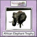 Second Life Marketplace - Serendipity Designs - Remington African Elephant