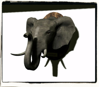 Second Life Marketplace - Serendipity Designs - Remington African Elephant