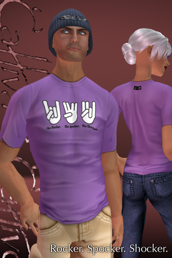 Second Life Marketplace - !!Cattiva e Cattivo - TShirt - Rocker Spocker ...