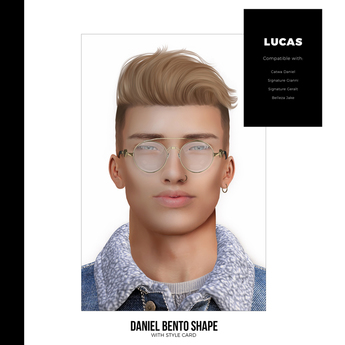 Second Life Marketplace - VALIANT - Lucas Catwa Daniel Male Bento Shape