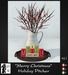 Second Life Marketplace - DKD - Holiday Pitcher - Merry Christmas