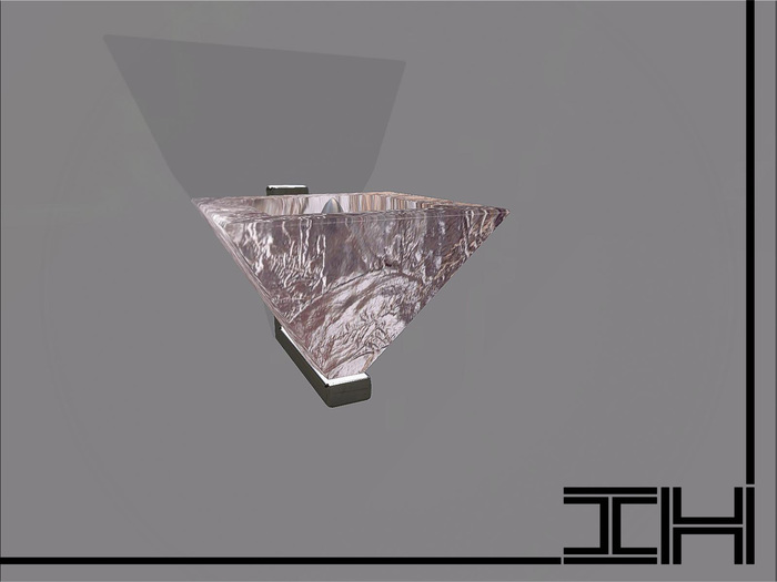 Second Life Marketplace Wall Lamp Frost Prizm Quartz 1prim