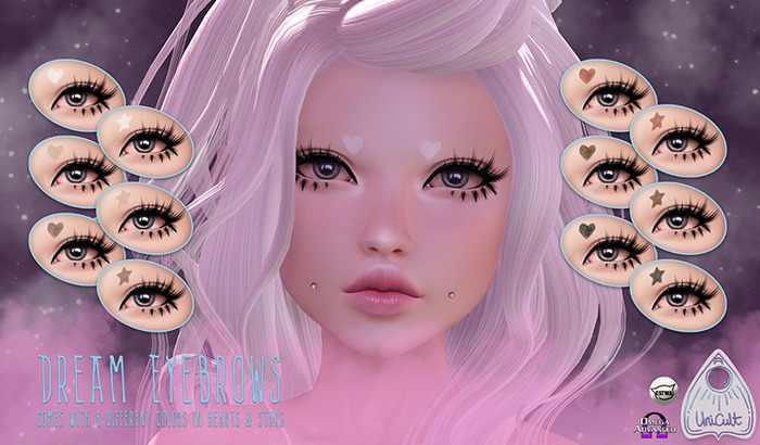 Second Life Marketplace - UniCult - Dream Eyebrows