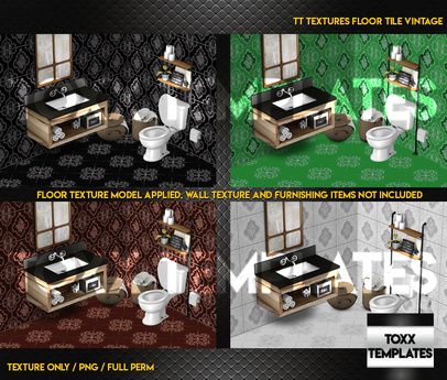 Second Life Marketplace - TT Texture Floor Tile Vintage