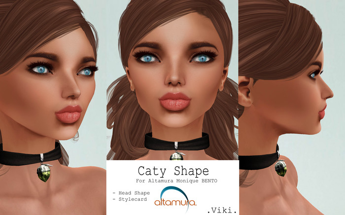 Second Life Marketplace - .Viki. Caty Shape Altamura Monique BENTO
