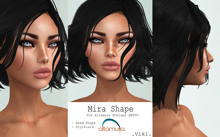 Second Life Marketplace - .Viki. Mira Shape Altamura Monique BENTO