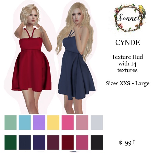 Second Life Marketplace - CYNDE - by Sonnet - {BOXED}