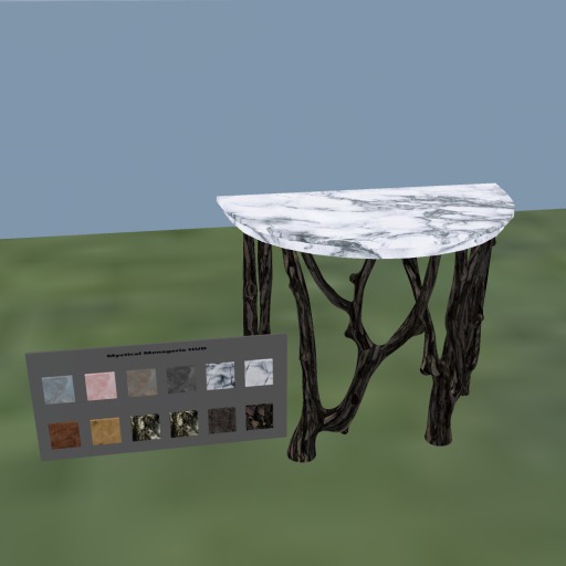Second Life Marketplace - Mystical Menagerie Wall Table