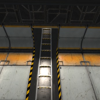 Second Life Marketplace - [CKC] Bulkhead Corridor Set