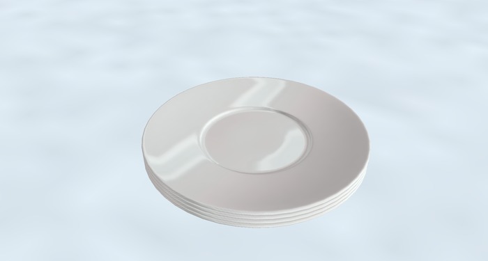 Second Life Marketplace - Pixel Mode - The Kitchen - Side Plates