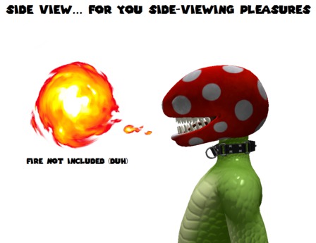 Second Life Marketplace - Undropper Piranha Plant Heads - RETIRED