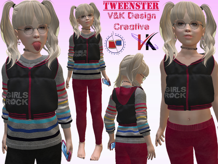Second Life Marketplace - V&K Design Tweenster Luna Outfit