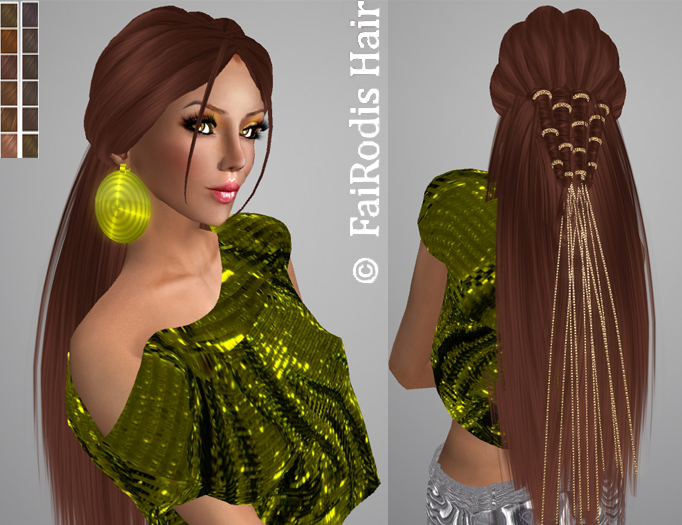 Second Life Marketplace - FaiRodis Selena hair light shaten with ...