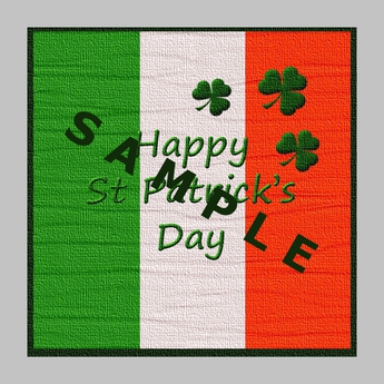 Second Life Marketplace - square carpet flag Happy St. Patrick's day