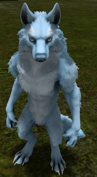 Second Life Marketplace - KZK Direwolf - Akhlut Frost Elemental skin v.1