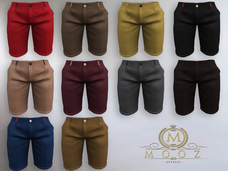 Second Life Marketplace - .:MooZ:.{Colin} Short (10 Colors)