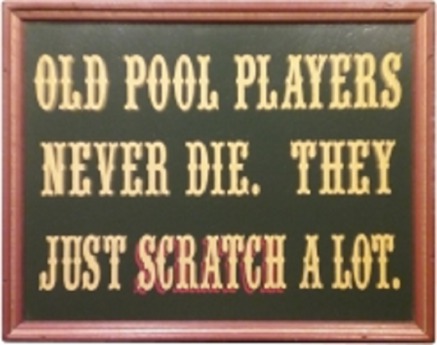 Second Life Marketplace - Old Pool Player Sign