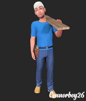 Second Life Marketplace - Mutresse-Bandaged-Mr FixIt HANDYMAN STATUE
