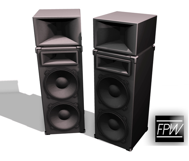 Second Life Marketplace - [FPW] BIG SPEAKER - FULL PERMS