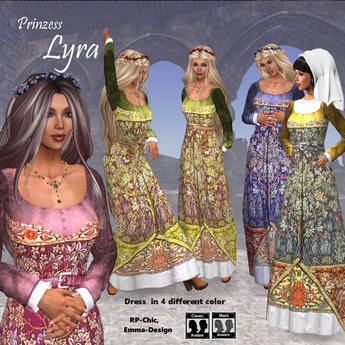 Second Life Marketplace - RP-Chic Princess Lyra yellow
