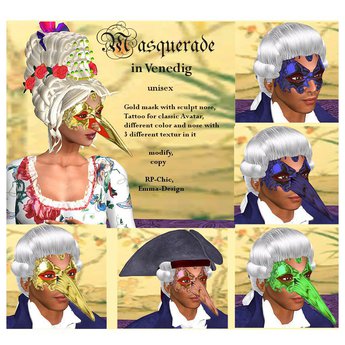 Second Life Marketplace - RP-Chic Masquerade venice