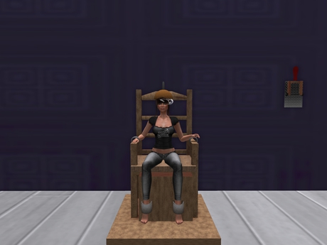 Second Life Marketplace - Capital punishment The Electric Chair set-Crate