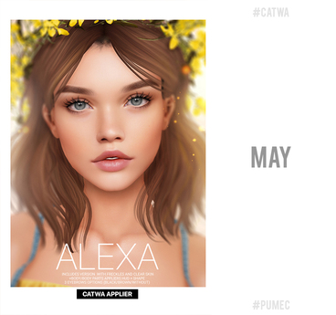Second Life Marketplace - [PUMEC] - Alexa - / May \ - SKIN (Catwa)